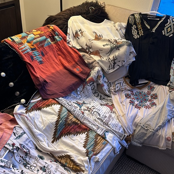 Double D Ranch | Tops | Double D Ranch Womens Lot Tshirts Jackets And ...